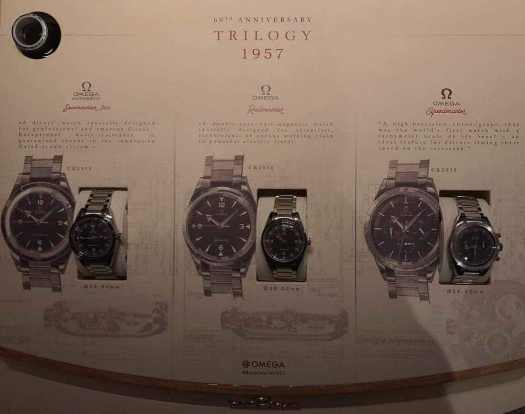 Omega trilogy | Watchthusiast - The Watch News